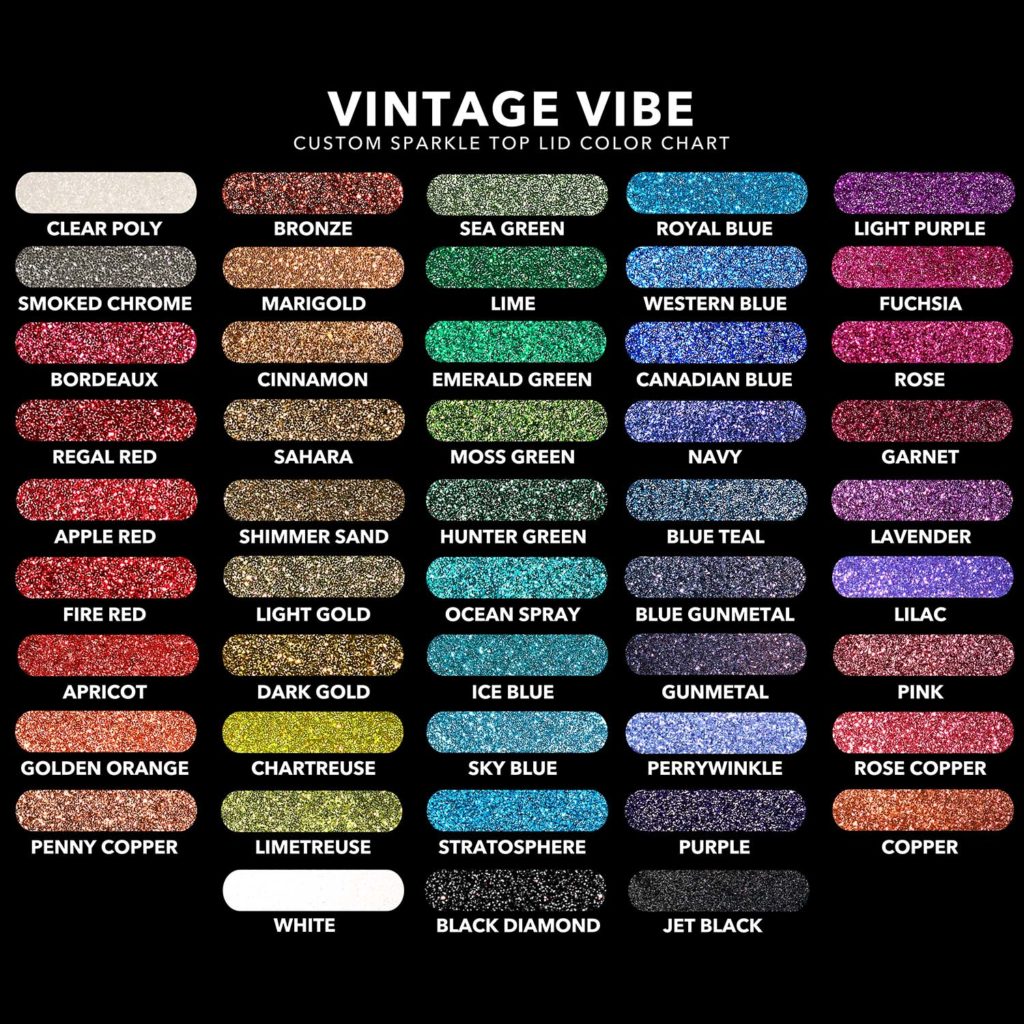 Vintage Vibe Colour Chart - AWAVE