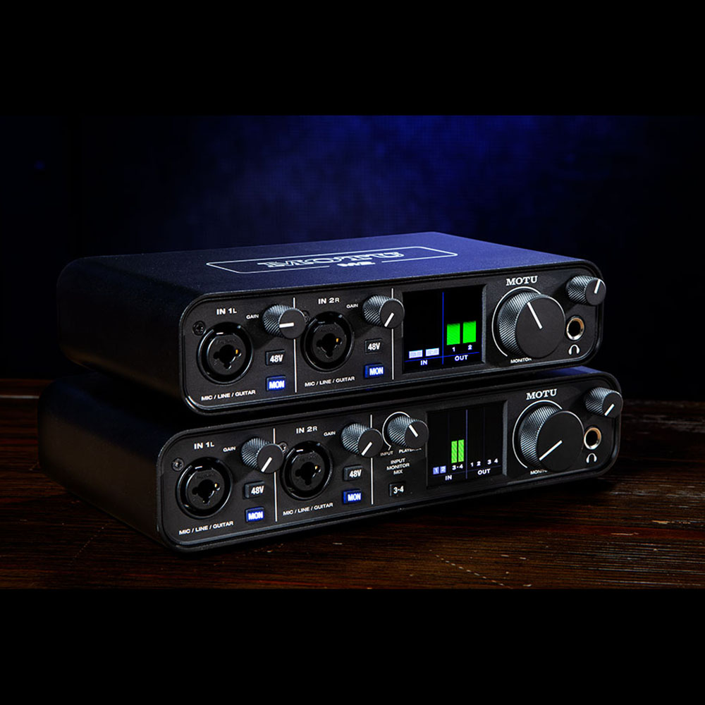 MOTU Introduce M2 and M4 UBC-C Audio Interfaces - AWAVE