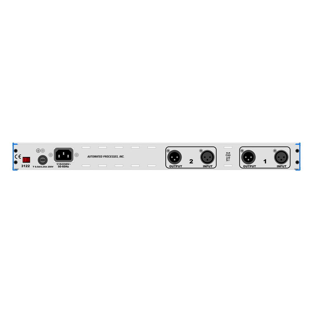 API 3122V 2-Channel Mic Preamp - AWAVE