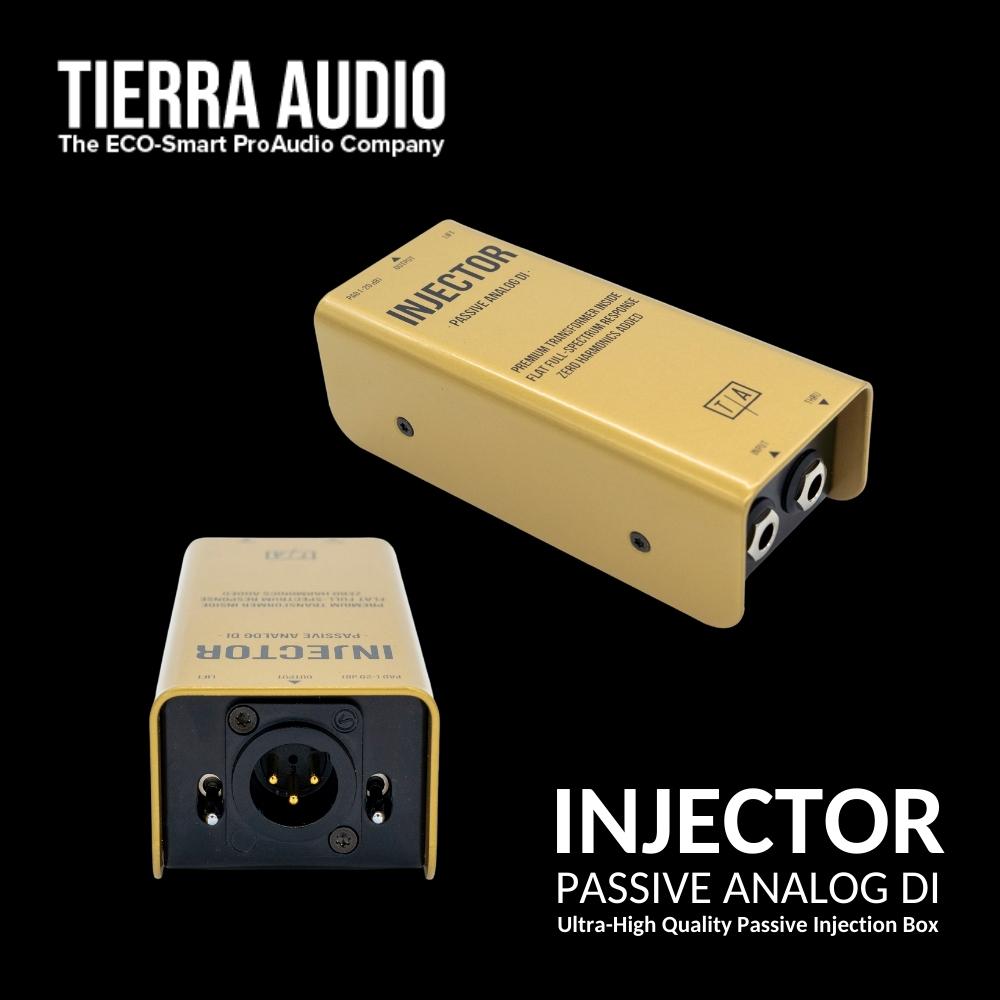 TIERRA Audio Injector - Passive Analog DI - AWAVE