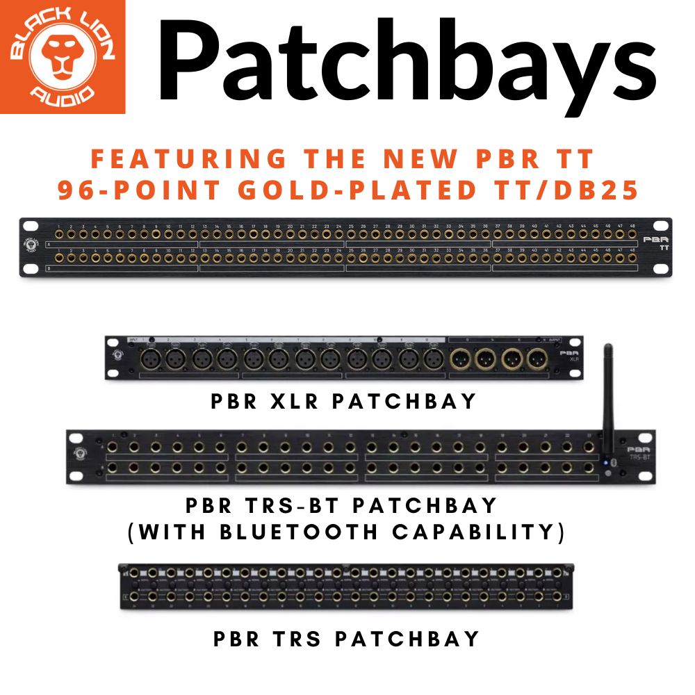 Black Lion Audio New Patchbays Range - AWAVE