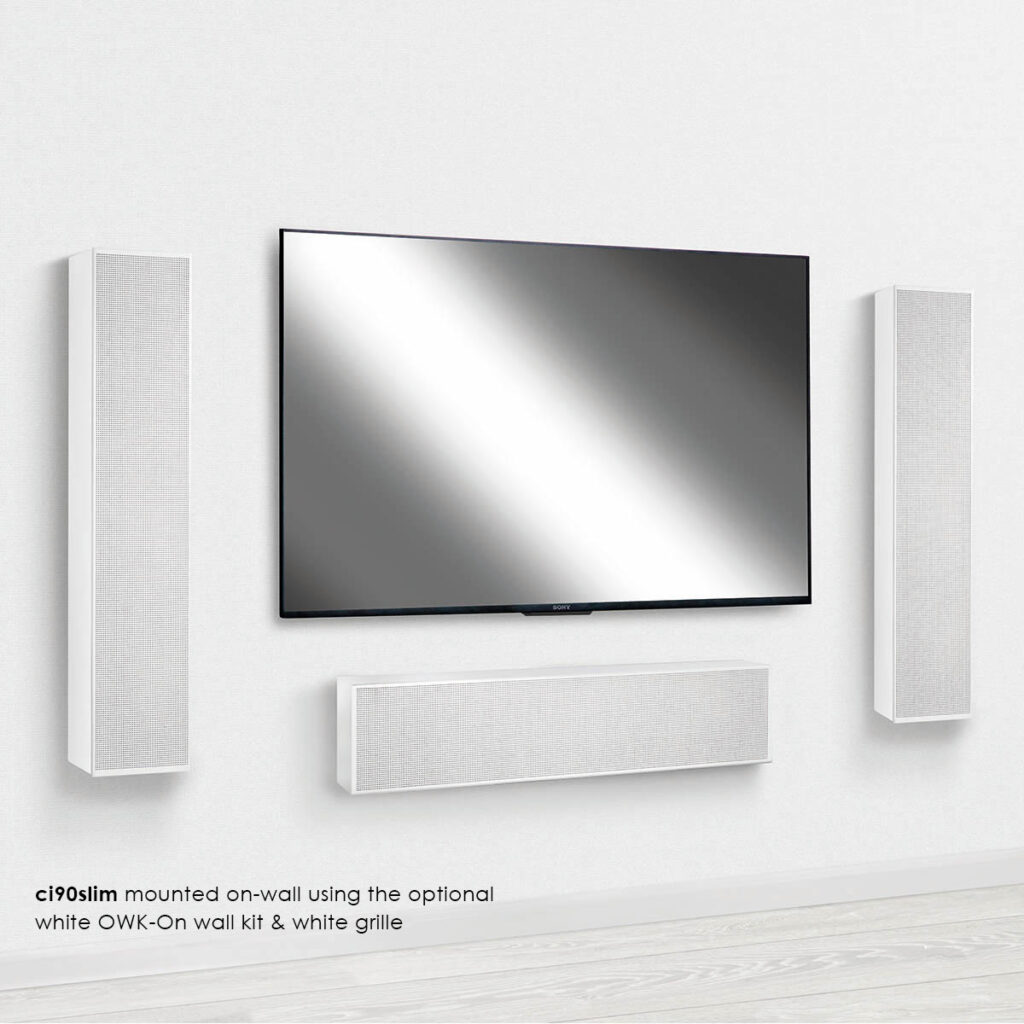 PMC ci90slim wall mounting monitor - AWAVE
