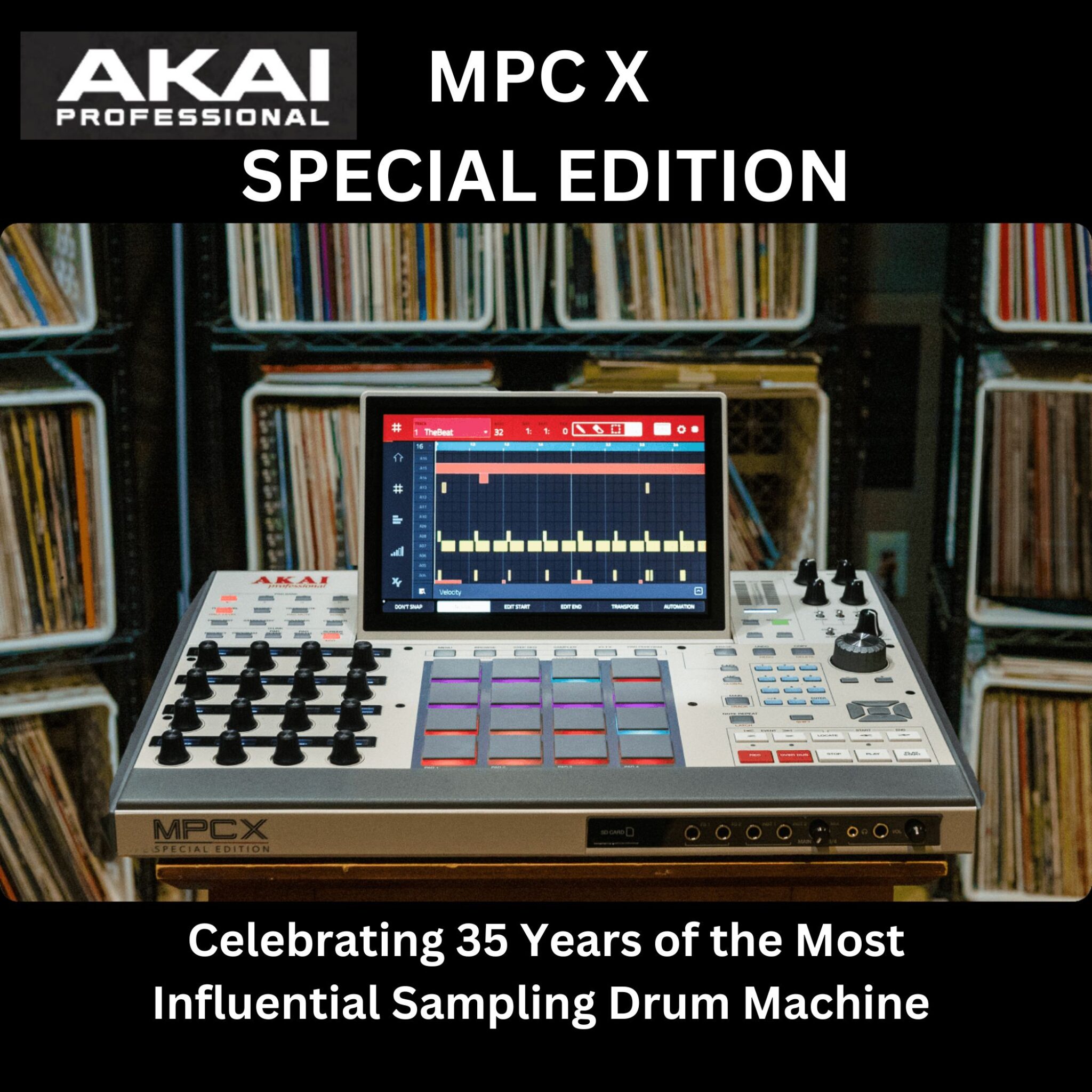 AKAI MPC X SPECIAL EDITION banner - AWAVE