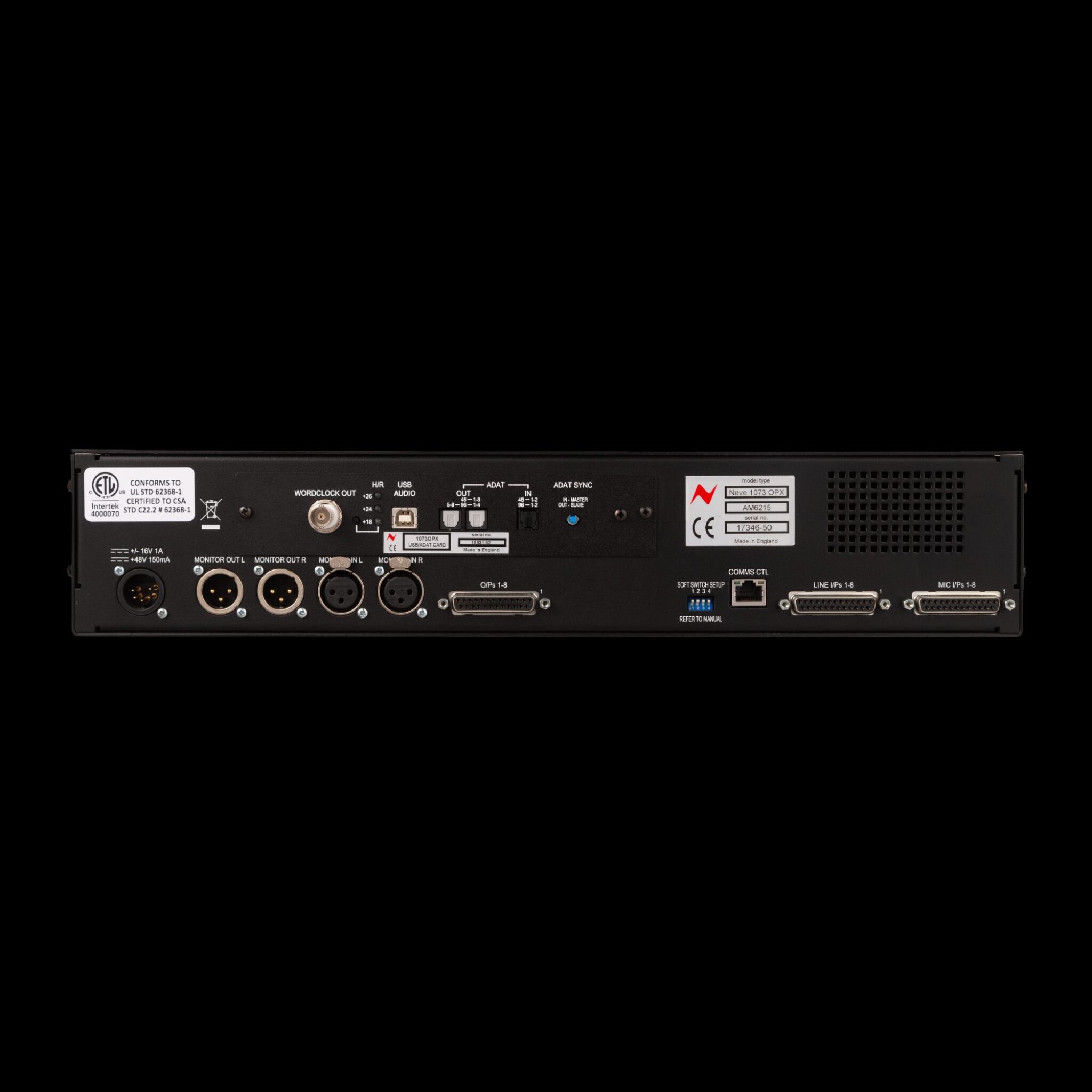 Neve 1073OPX USB/ADAT Card - AWAVE