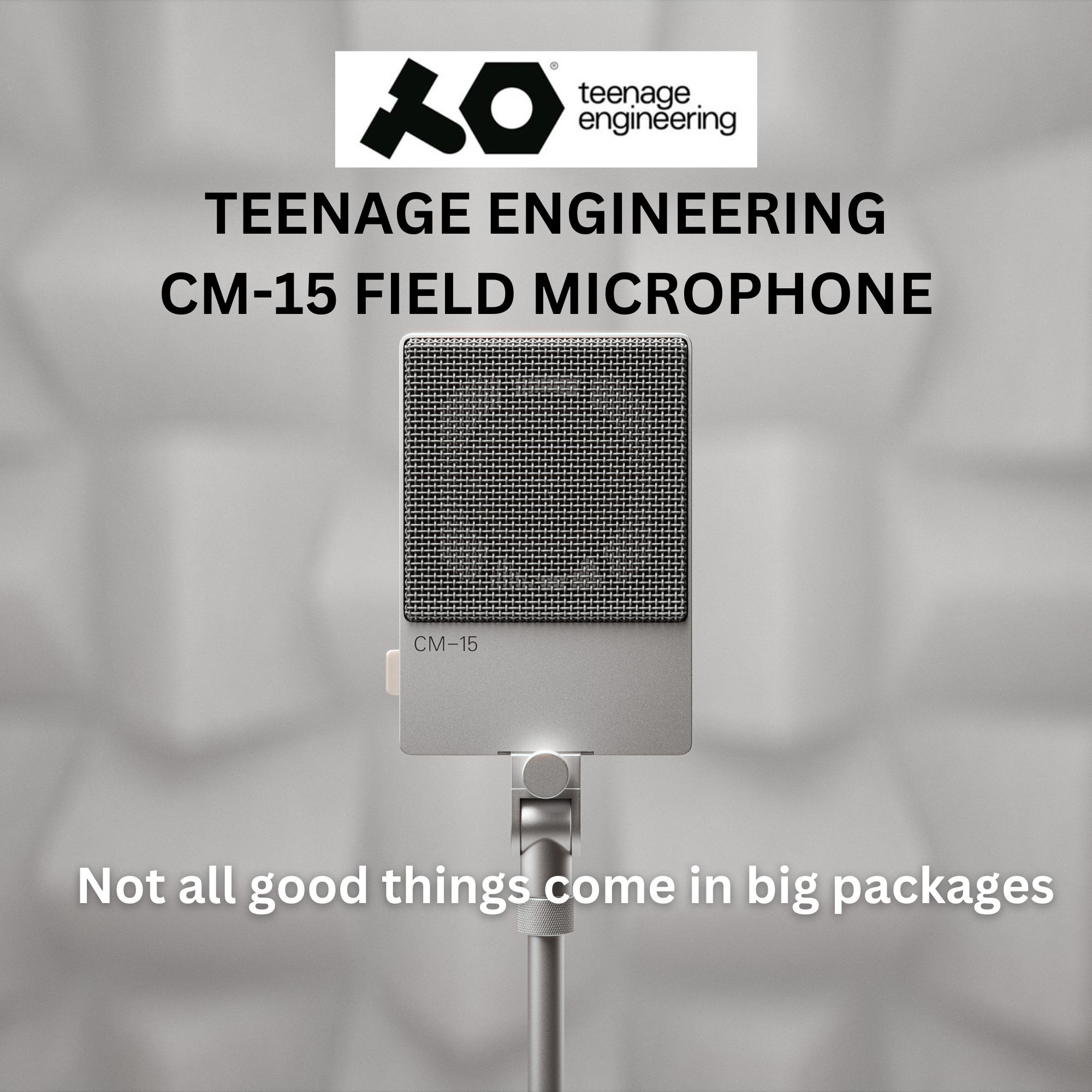 Engineering releases the new CM-15 Field Mic - AWAVE