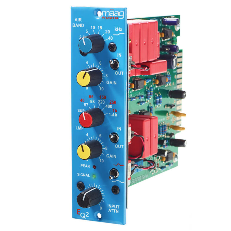 Maag Audio 500 Series EQ2® 2 Band Equalizer w/AIR BAND® and Input ATTN ...