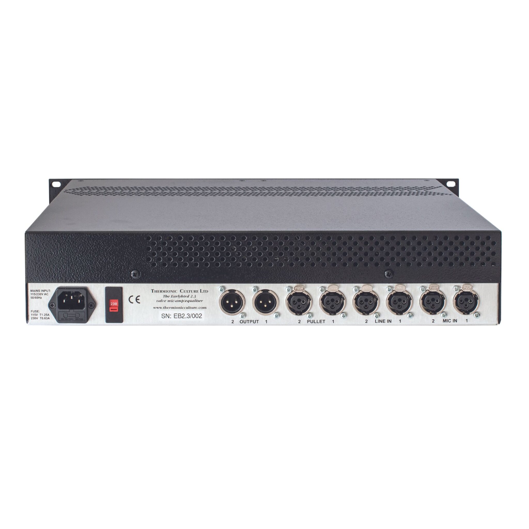 Thermionic Culture The Earlybird 2.3 valve pre-amp - AWAVE