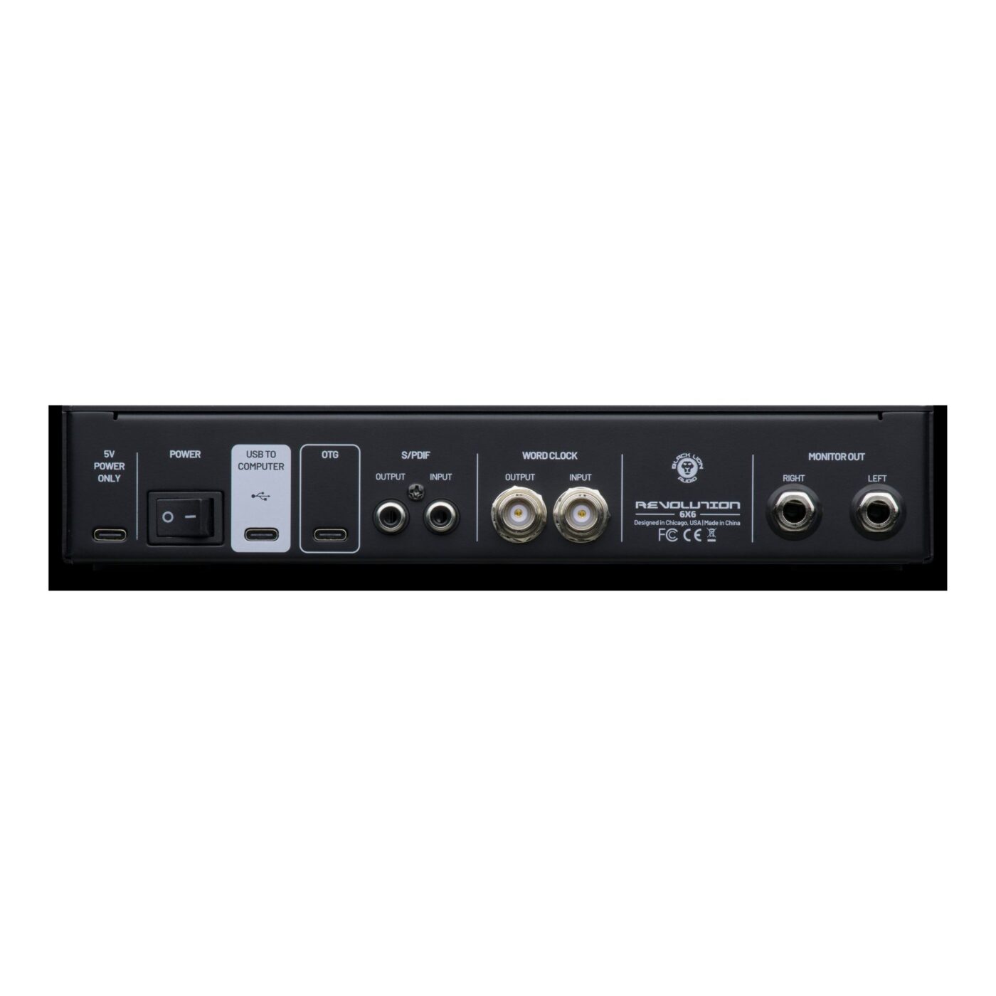 Black Lion Revolution 6x6 USB Audio Interface - AWAVE