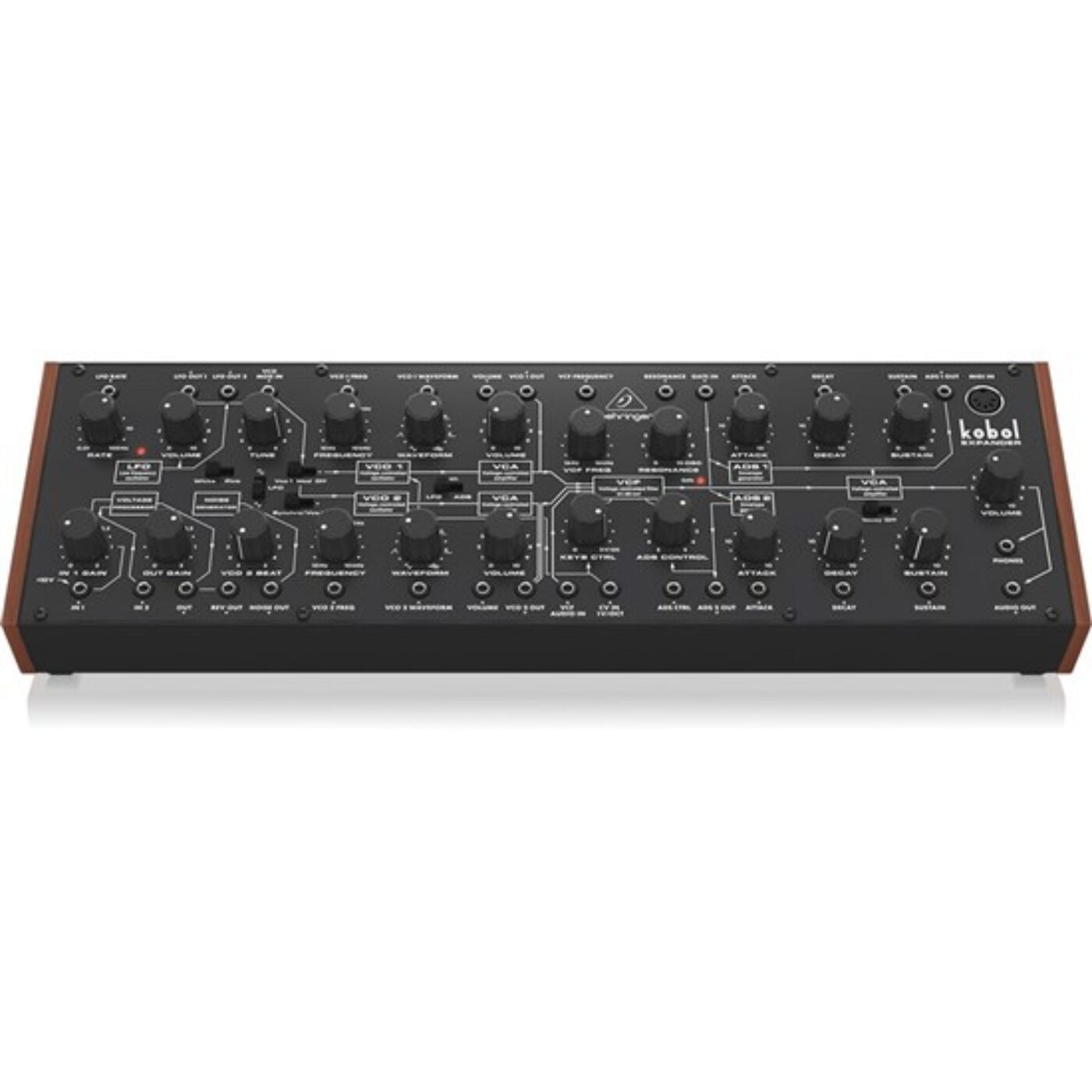 Behringer Kobol Expander Analog Semi-Modular Synthesizer (Eurorack ...