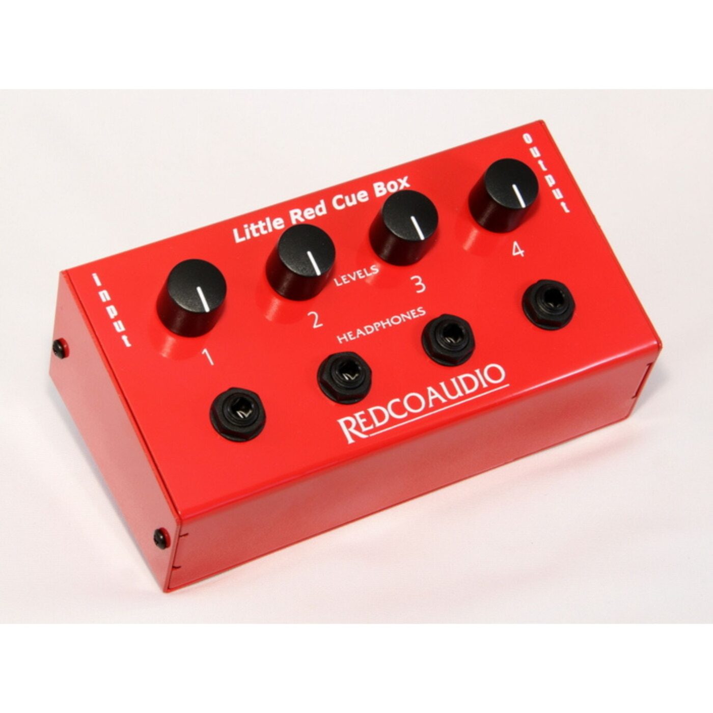 Redco Little Red Cue Box headphones audio monitoring - AWAVE