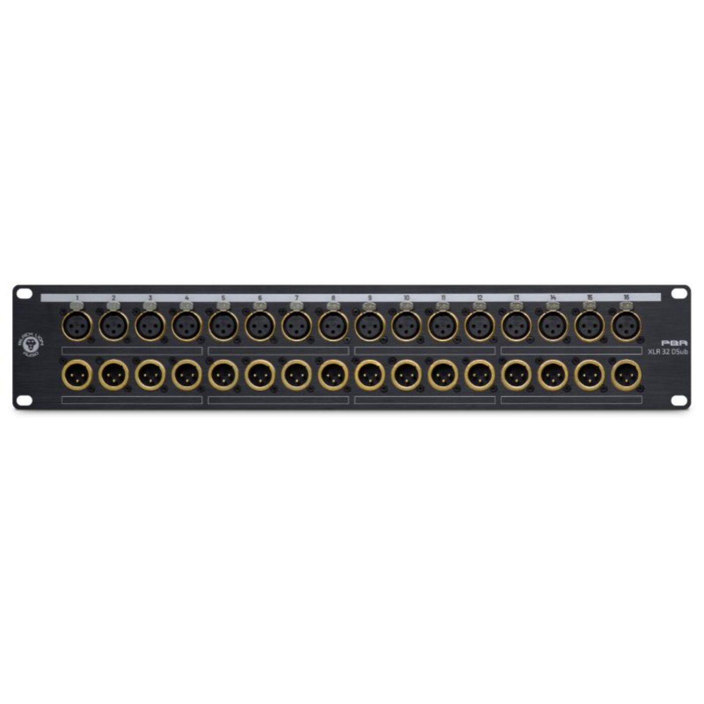 BLACK LION PBR XLR 32 DSub Patchbay - AWAVE
