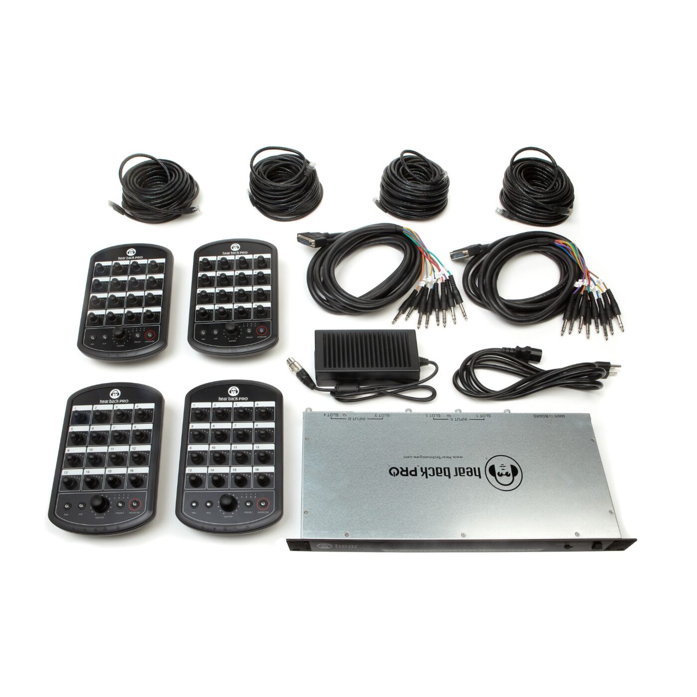 Hear Technologies Hear Back PRO Personal Monitoring System Four Pack ...