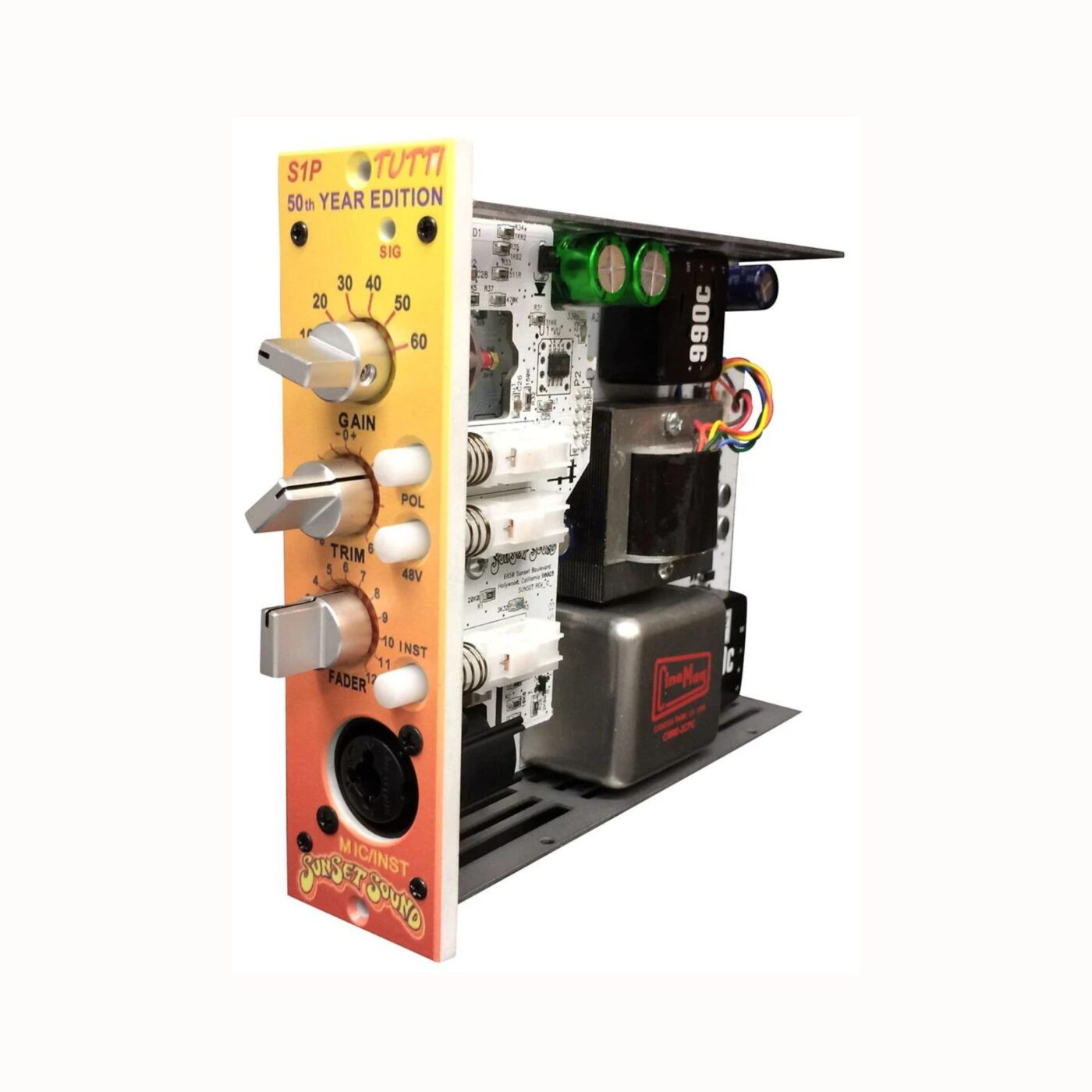 WOLF AUDIO S1P TUTTI 500 SERIES MIC/INSTRUMENT PREAMP - AWAVE