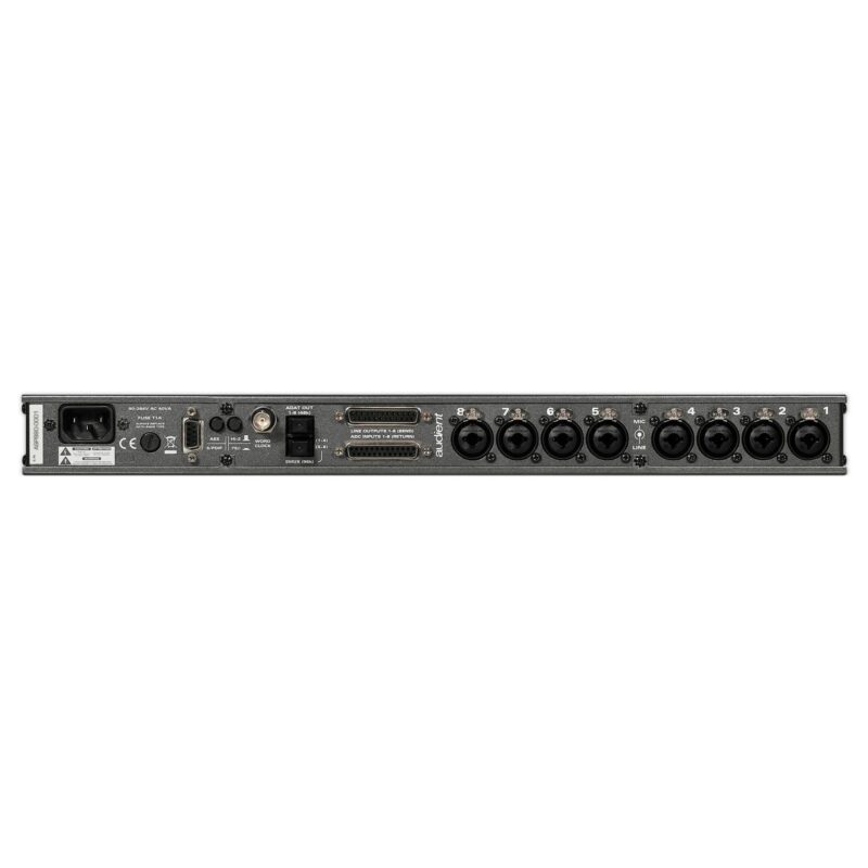 Audient ASP880 8-Channel Microphone Preamp with ADC - AWAVE