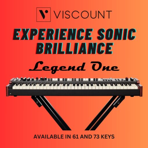 Viscount Instruments Legend ONE Organ 73 Keys banner - AWAVE