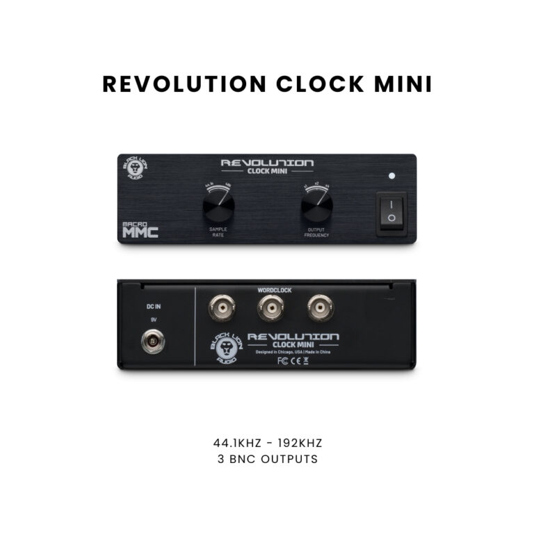 Introducing the Black Lion Audio Revolution Clocks: Precision Clocking ...