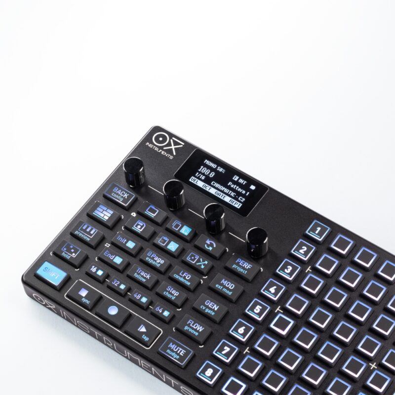 OXI Instruments OXI One Mk2 - Portable Performance Sequencer (Black / Nostalgia) - AWAVE