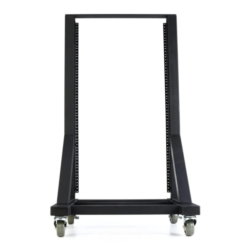 Sound Anchors Rack-20 - Open Frame 20U Studio Rack Cart w/Twin Caster ...