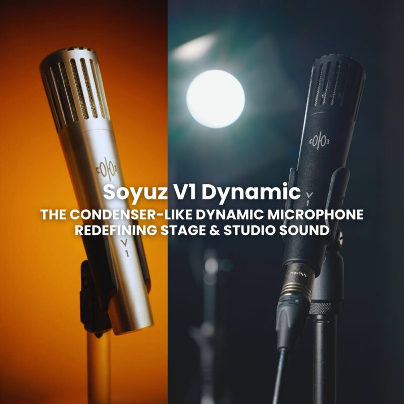 Soyuz V1 Dynamic The Condenser-Like Dynamic Microphone Redefining Stage ...