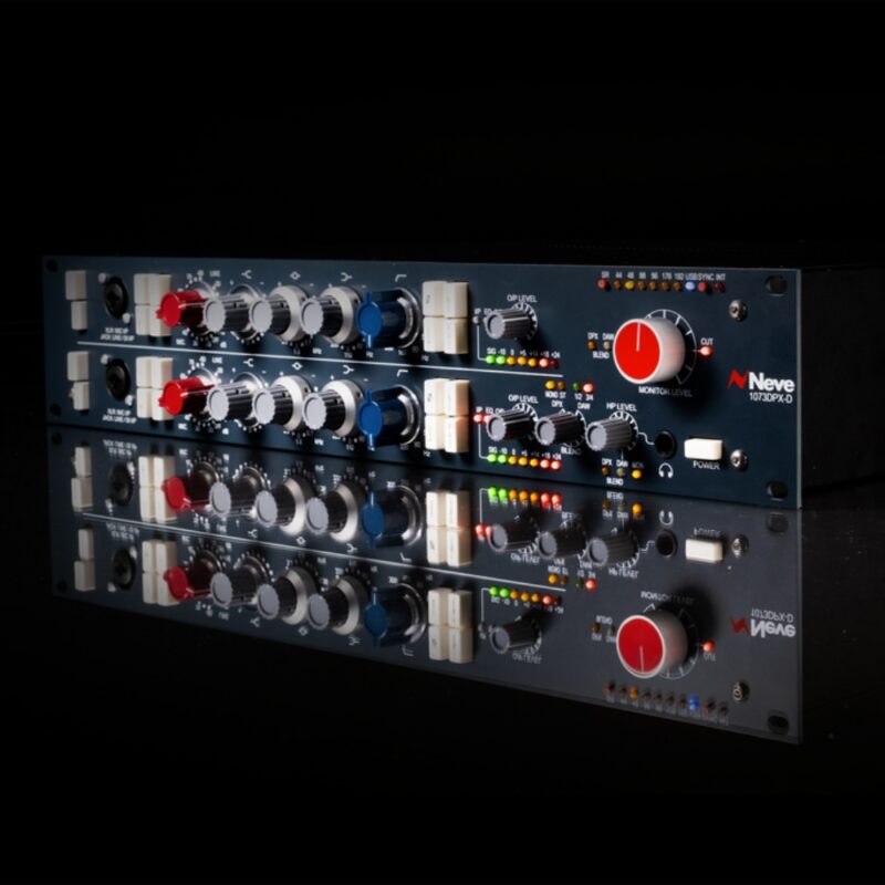 Neve® 1073DPX-D – Dual 1073 Channel Strip w/ Integrated USB/ADAT Audio ...