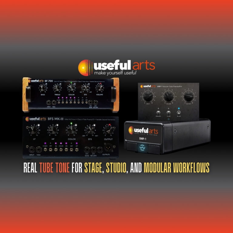 Useful Arts Real Tube Tone for Stage, Studio, and Modular Workflows ...