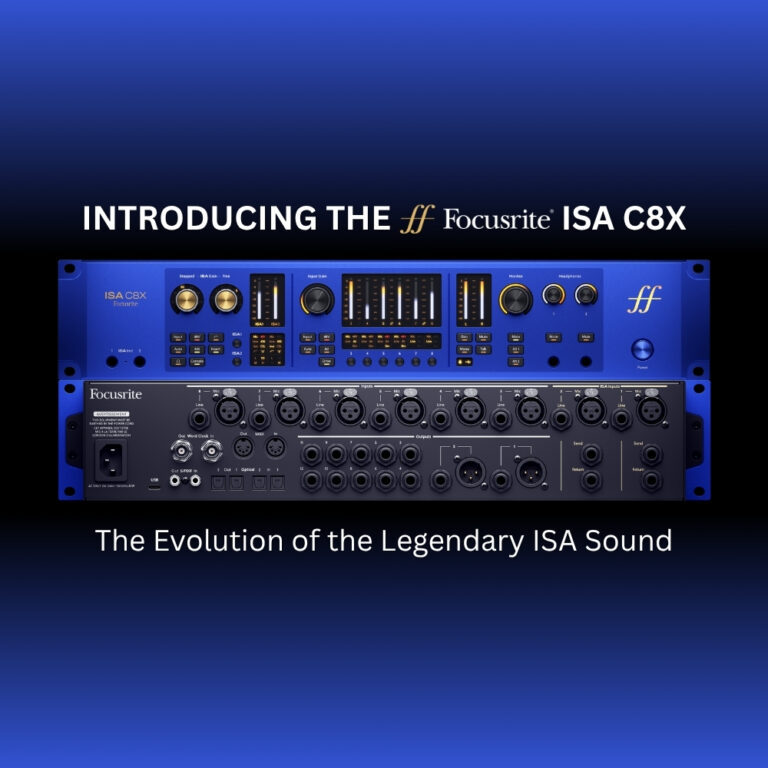 Introducing the Focusrite ISA C8X - The Evolution of the Legendary ISA ...